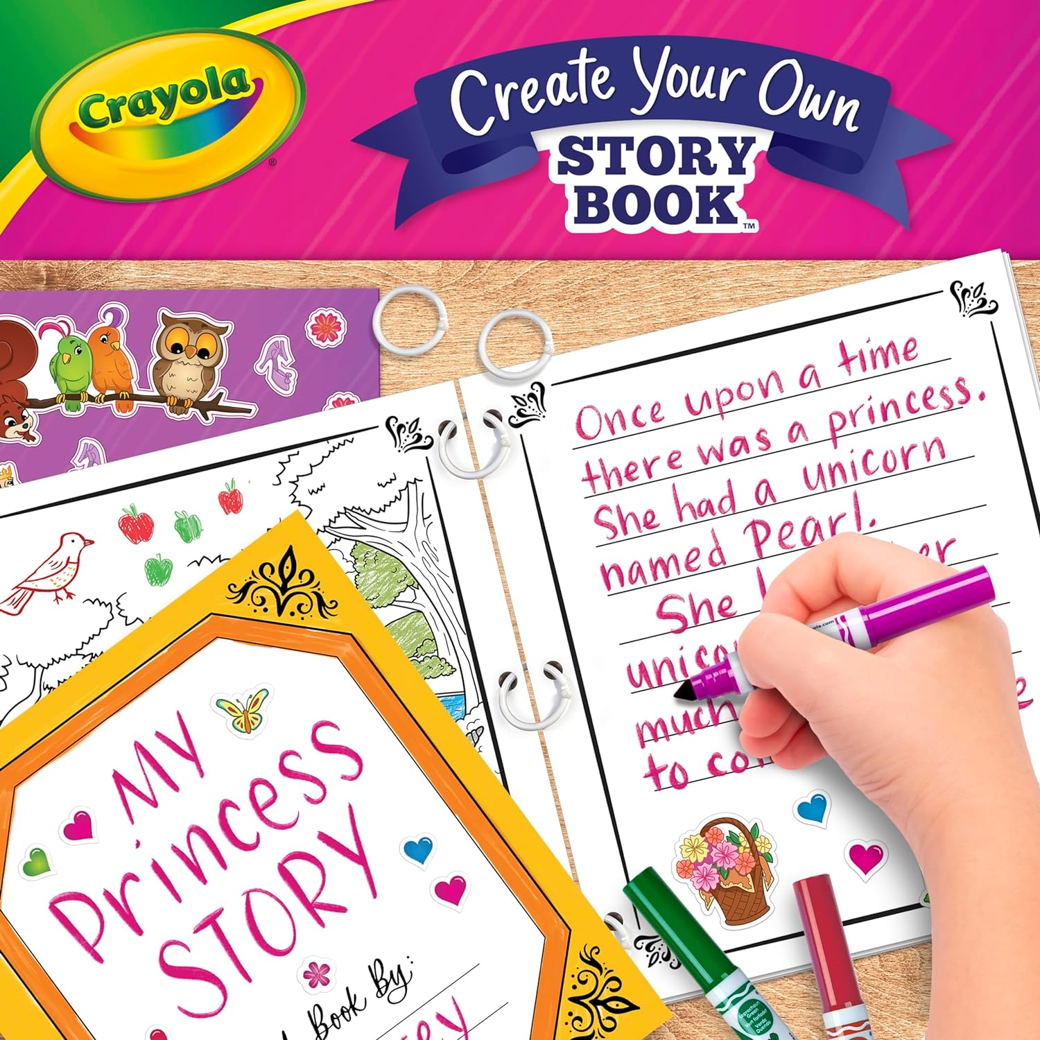 Crayola Create Your Own Storybook - Fairytale – Laadlee