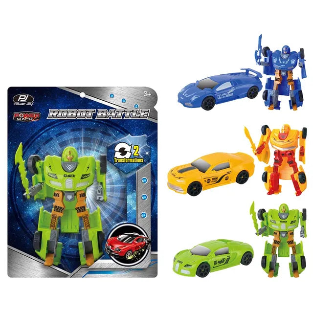 Power Joy Power Mach Robot Battle - Assorted – Laadlee