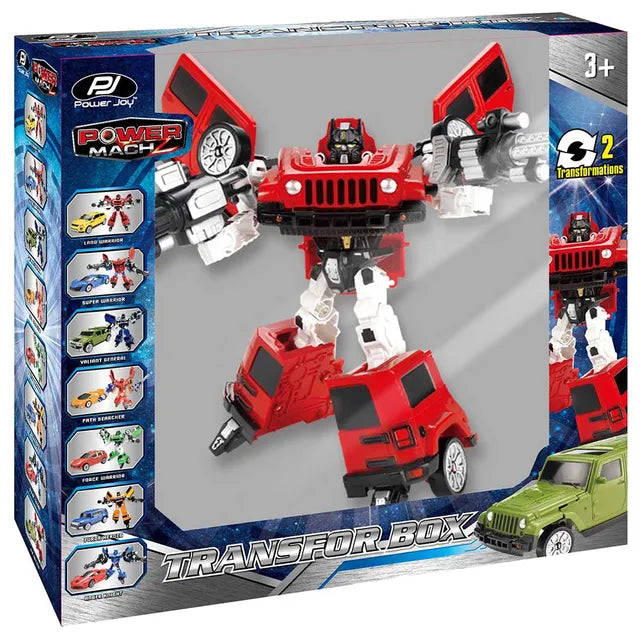 Power Joy Power Mach Transfor Box Assorted (Characted and Color May Va ...
