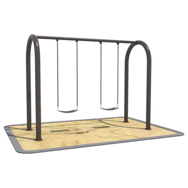 MYTS Double Fun Swing Set Spring 2 Swings For Kids – Laadlee